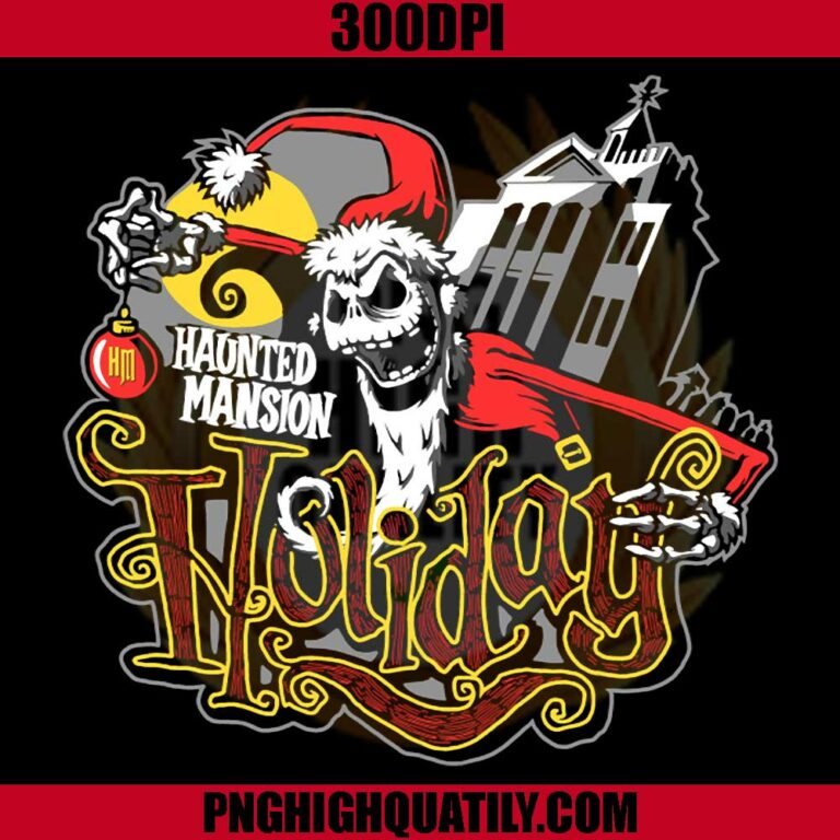 Haunted Mansion Holiday PNG, Santa Jack Skellington PNG