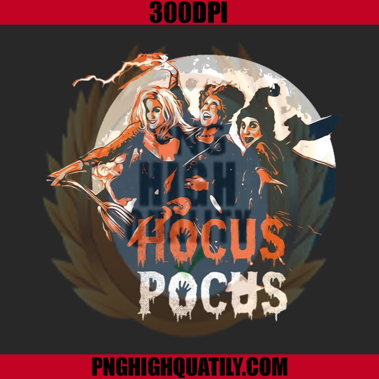 Hocus Pocus PNG, Halloween Horror PNG
