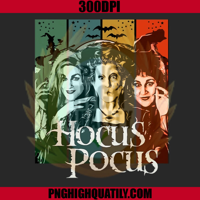 Hocus Pocus PNG, Halloween Horror PNG