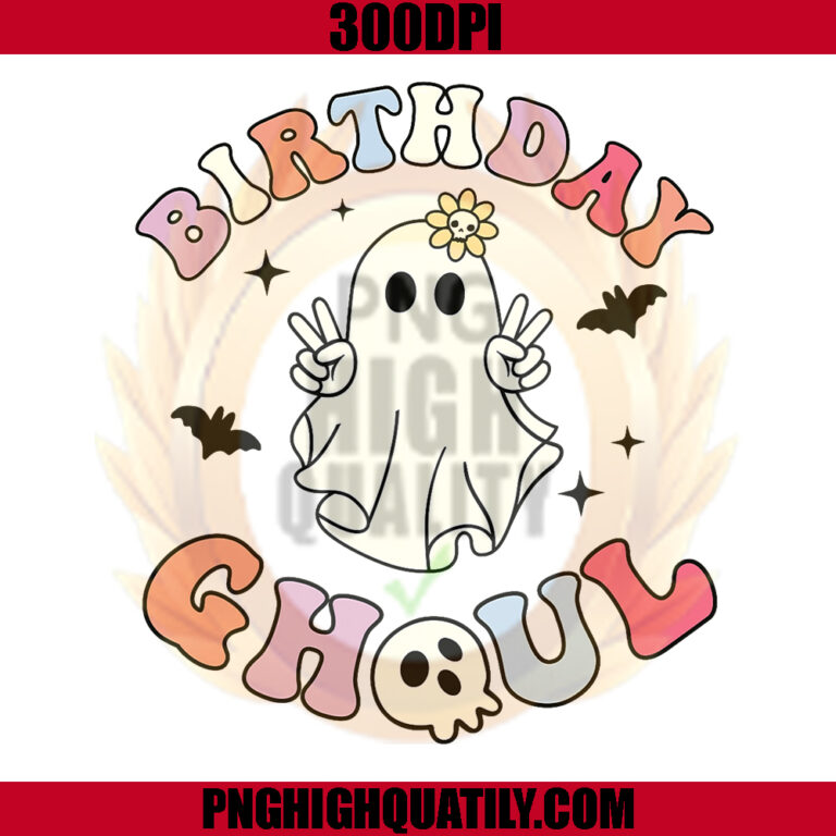 Halloween Birthday Ghoul Day Party Anniversary PNG, Boo Cute Halloween PNG