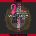Breast Cancer Survivor Fighter PNG, Victory Breast Cancer PNG