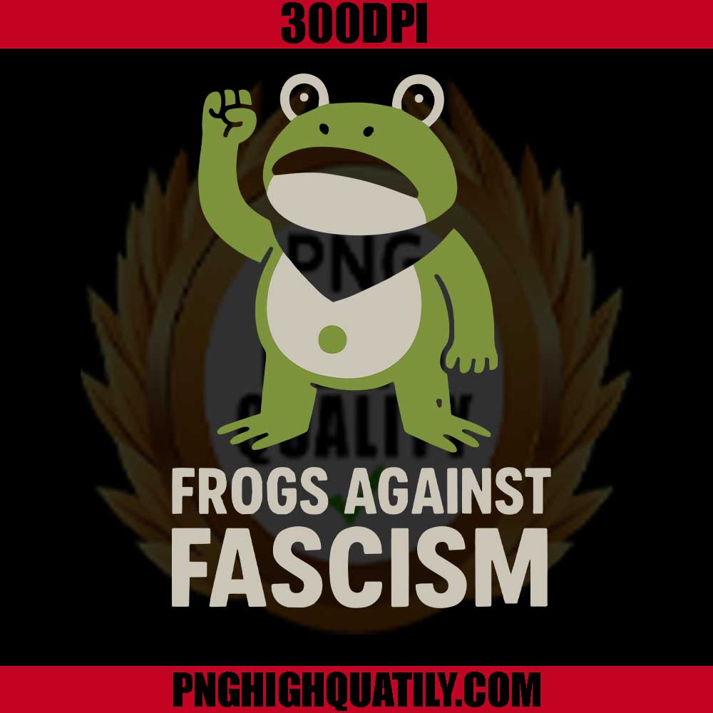 Frog Protest SVG, Frogs Against Fascism SVG