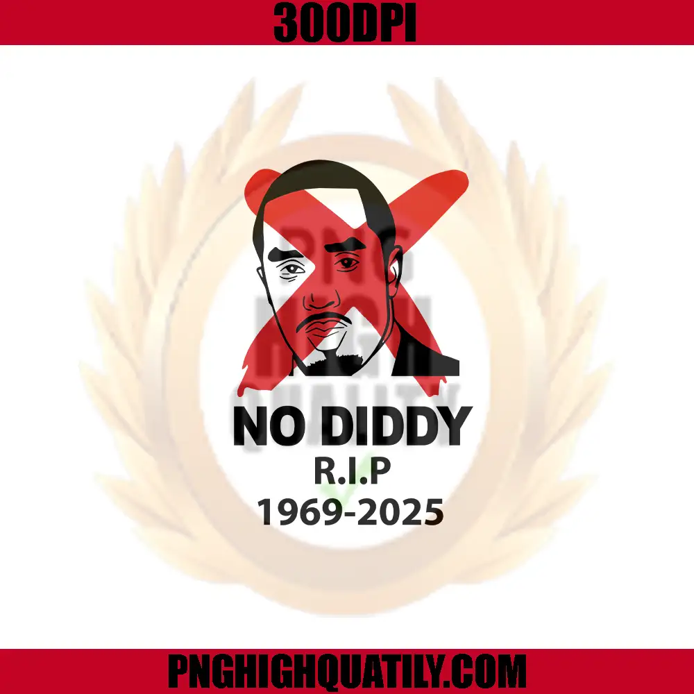 Diddy Rip Day SVG, P. Diddy SVG