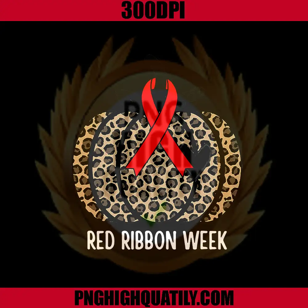 We Wear Red Ribbon PNG, Red Ribbon Week Awareness PNG