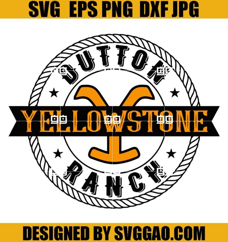 Yellowstone Dutton Ranch Svg, Yellowstone Svg, Cowboys Svg – SVGGAO