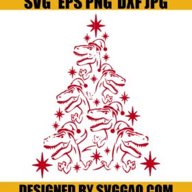 Dinosaur-Tree-Svg_-T-rex-Christmas-Svg_-Xmas-Svg