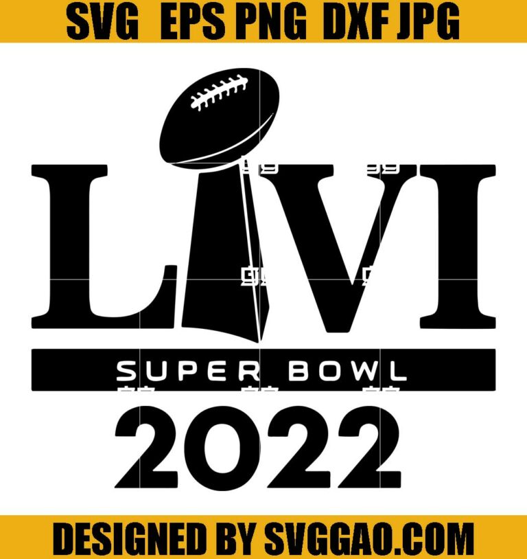 Super bowl 2022 Logo Svg, Super Bowl Svg, Super Bowl 2022 – SVGGAO