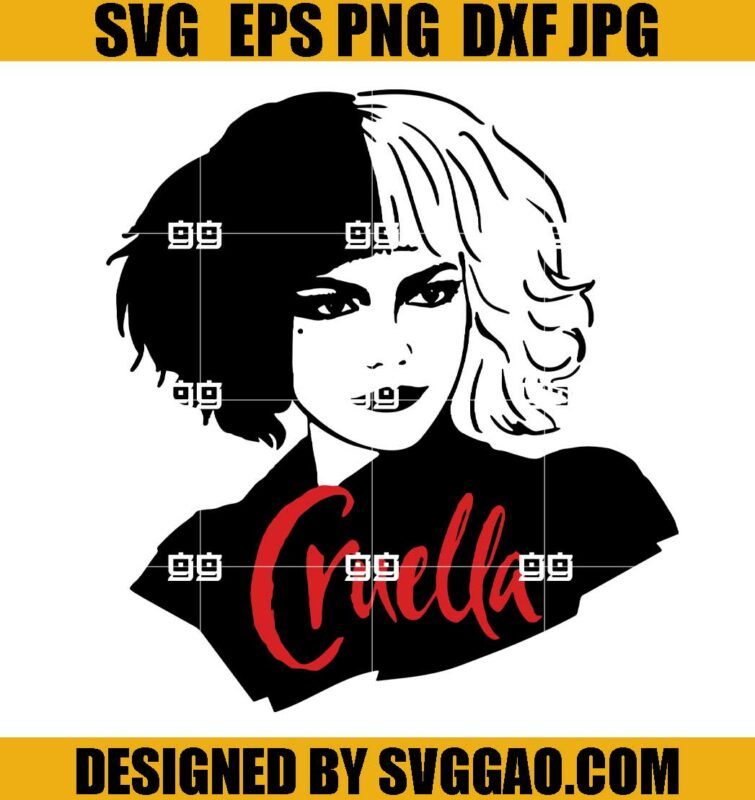 Cruella Svg, Cruella Logo Svg, Cruella Disney Svg – SVGGAO