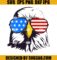 Patriotic Eagle With Sunglasses SVG- Freedom SVG- Fourth Of July SVG