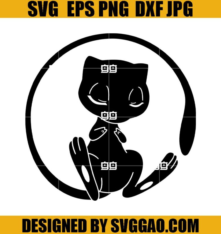 Mew Svg-Pokemon Svg- Pikachu Svg