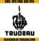 Trudeau Skull Svg- Skull Svg- Skeleton Hand Svg