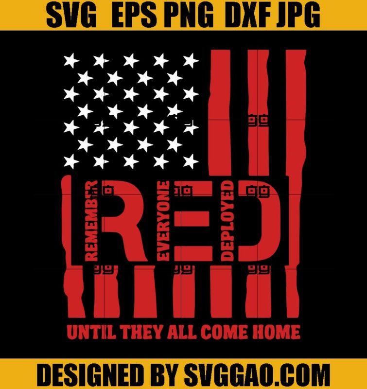 Remember Everyone Deployed SVG, Remember Everyone Deployed US Flag SVG ...