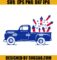 Patriotic Vintage Old Truck Svg- Fourth Of July SVG- 4th Of July Svg