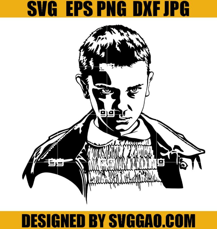 Eleven Svg- Jane Hopper Svg- El- Stranger Things Svg