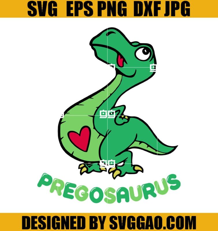 Pregosaurus Svg- Dinosaur Mom Svg- Maternity Svg- Future Mom Svg