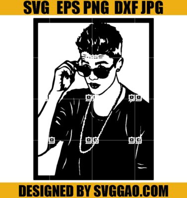 Justin Bieber SVG File, Musician Svg