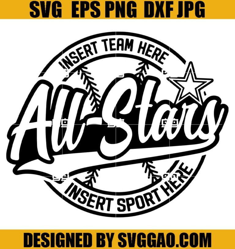 All Stars Baseball Svg , All Stars Svg, Baseball Svg. Baseball Team Svg