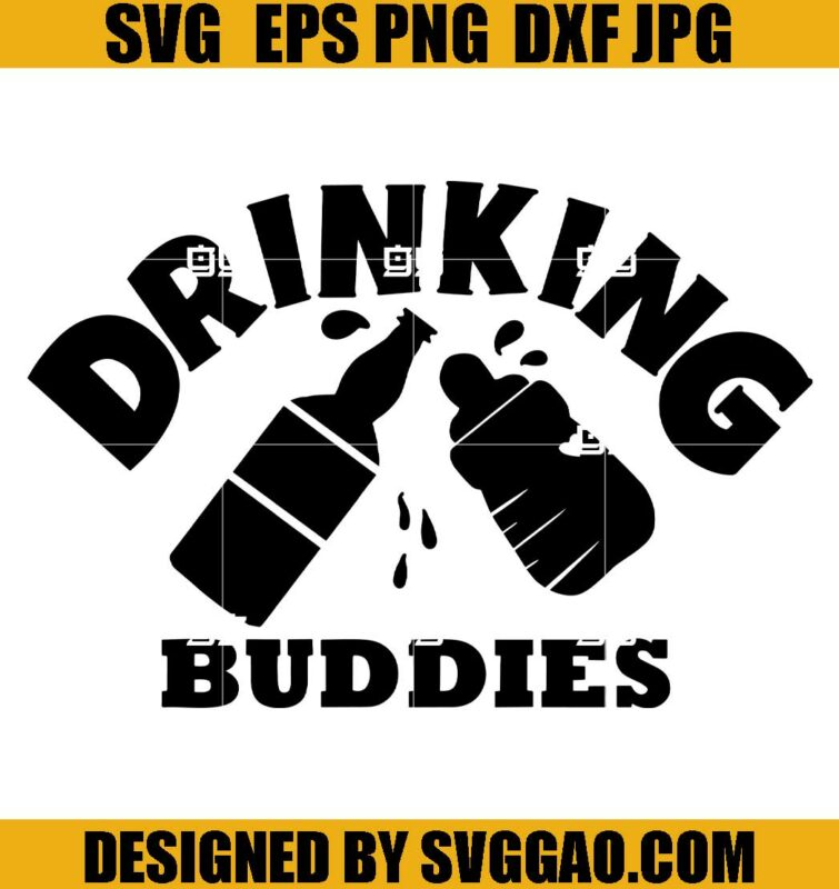 Drinking Buddies Svg, Dad And Baby Svg, Father Son Svg – SVGGAO