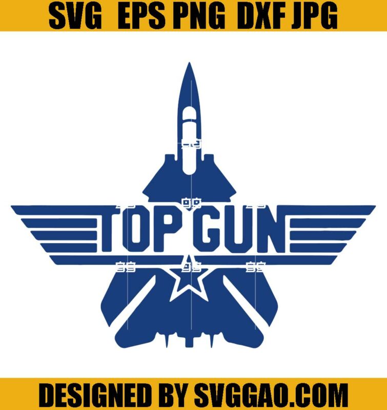Maverick Svg- Top Gun Svg