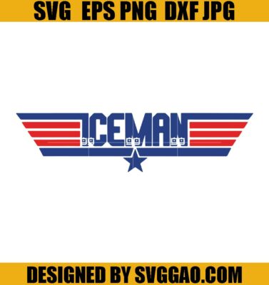 Iceman SVG, Top Gun SVG, Daddy’s Wingman SVG