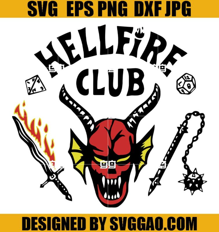 Hellfire Club SVG-Hellfire SVG- Hellfire Club SVG