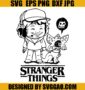 Dustin Henderson And Demodog SVG, Stranger Things SVG – SVGGAO