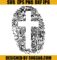 Christian Cross Fingerprint SVG, My Identity Is In Christ SVG, Son Of ...