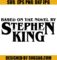 Stephen King SVG-Stephen SVG- Eleven SVG