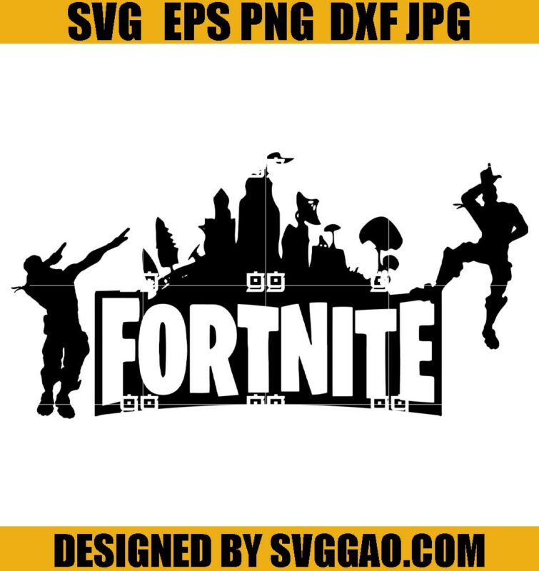 Character Fortnite Logo SVG-Fortnite Logo SVG -Fortnite SVG