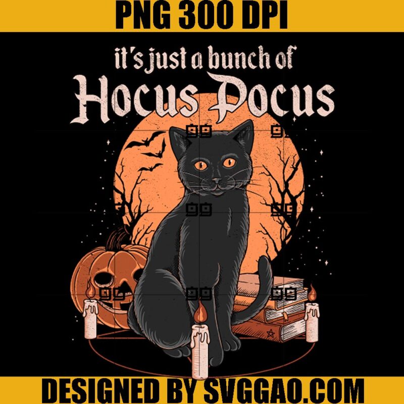 Bunch Of Hocus Pocus PNG, Cat Halloween PNG – SVGGAO