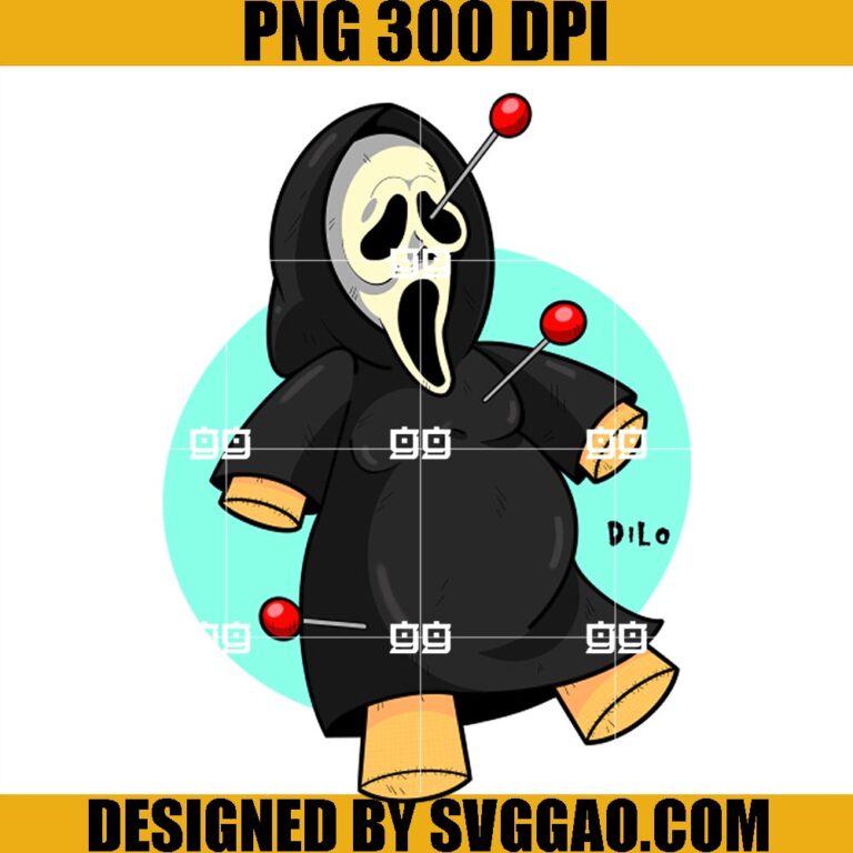 Scream Ghost Face Voodoo Doll PNG, Ghostface Scream PNG – SVGGAO