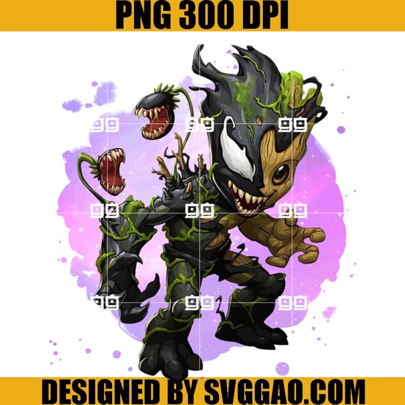 Groot Venom PNG, Venom PNG, Groot PNG
