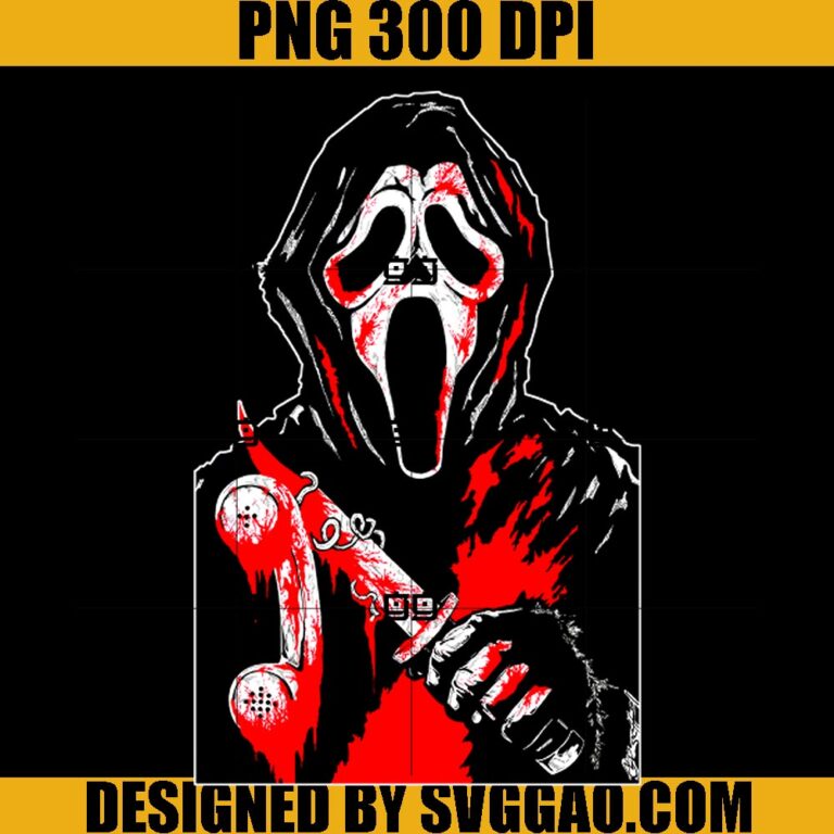 Ghost Serial Killer PNG, Stab Ghostface Scream PNG – SVGGAO