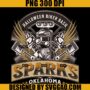 Sparks Halloween Biker Bash PNG, Motorcycle Sparks Oklahoma