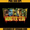 Monster Club PNG, Monster PNG, Halloween PNG