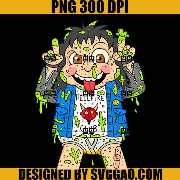 Eddie Munson Hellfire Concert PNG, 86 Hellfire Tour PNG