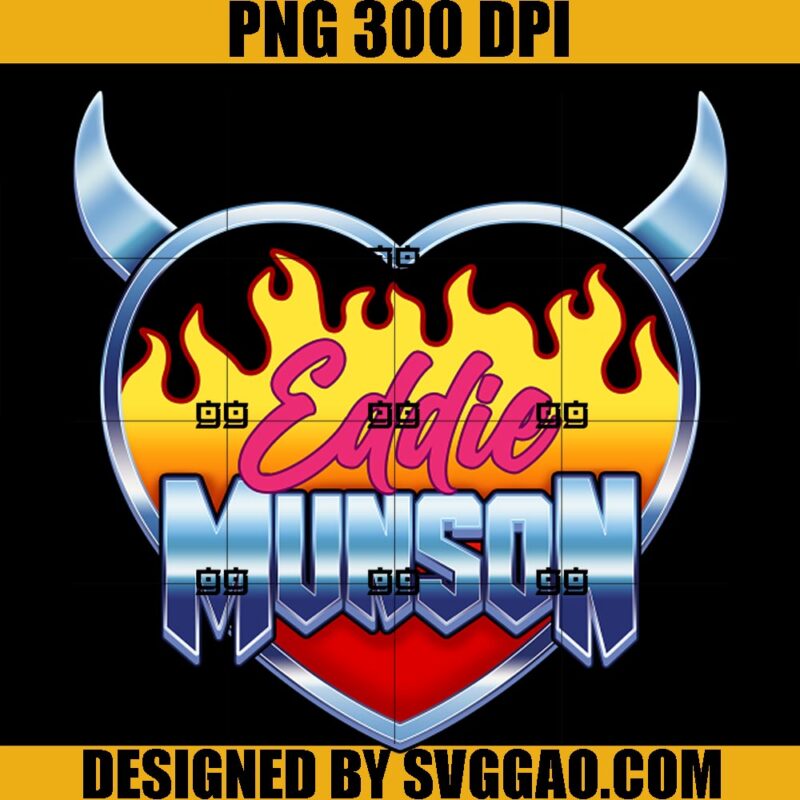 Eddie Munson Hellfire Concert PNG, 86 Hellfire Tour PNG