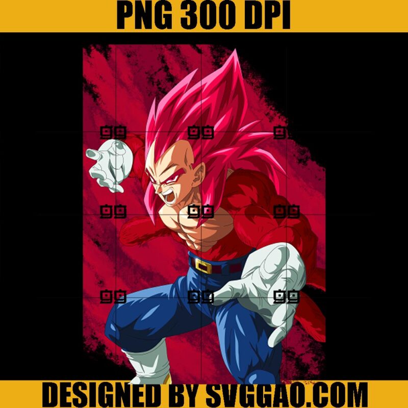 Vegeta SSJ4 God PNG, King Vegeta PNG, Super Vegeta PNG