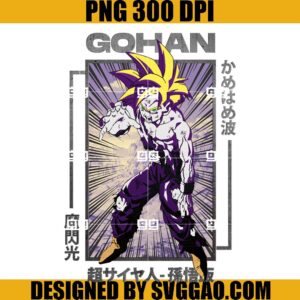 Gohan SSJ PNG, Dragon Ball PNG – SVGGAO
