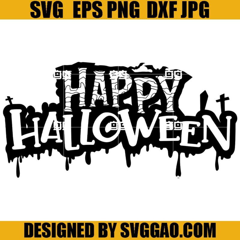 Happy Halloween SVG, Halloween Holiday SVG, Disney SVG