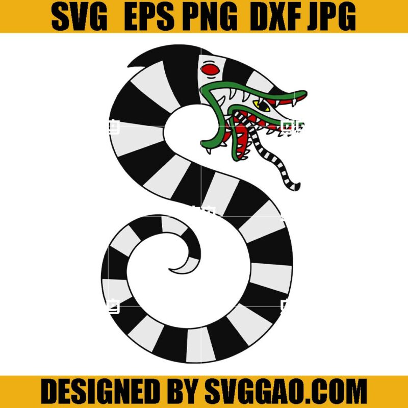 Sandworm SVG, Beetlejuice Sandworm SVG, Halloween SVG