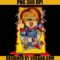 Chucky Unboxing PNG, Chucky Horror PNG