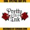 Pretty In Ink SVG, Rose SVG, Flower SVG