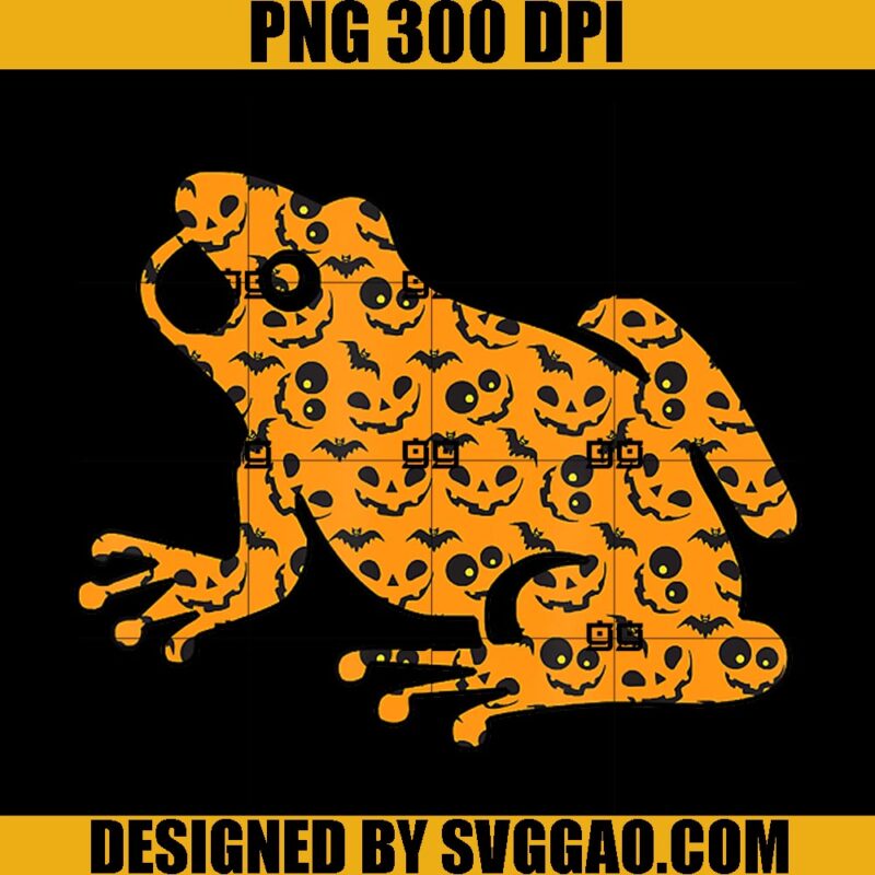 Bullfrog Easy Halloween PNG, Frog Halloween PNG – SVGGAO