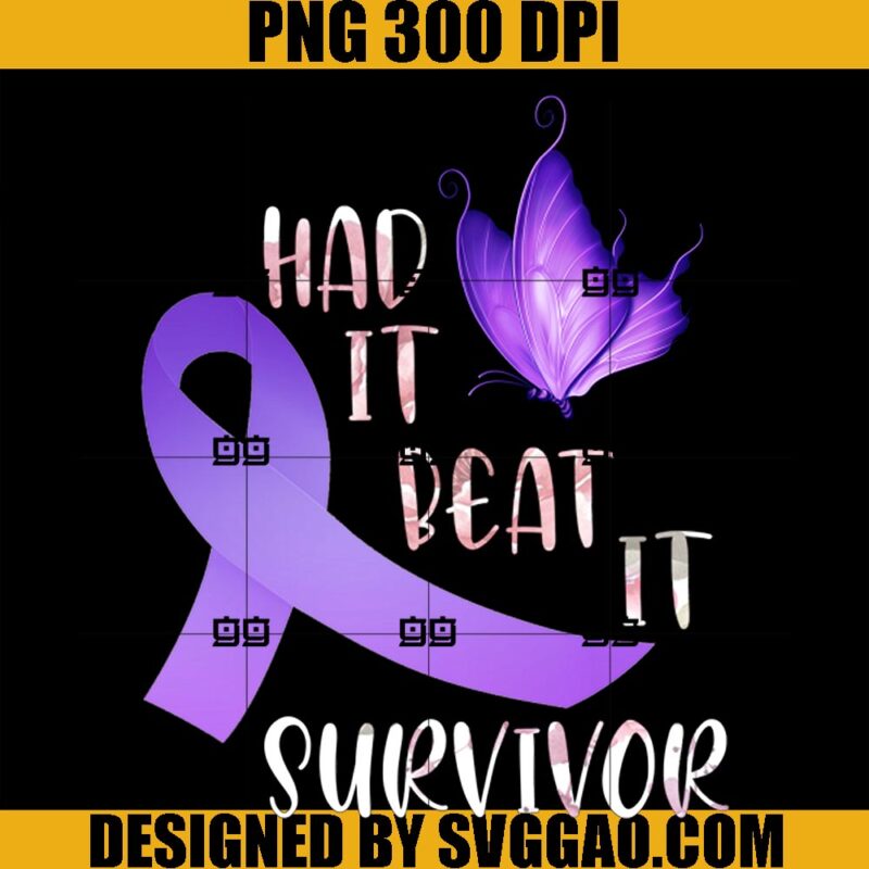Had It Beat It Survivor Cancer Awareness PNG, Breast Cancer PNG – SVGGAO