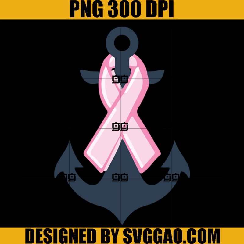 Brest Cancer Awareness Anchor PNG, Breast Cancer PNG