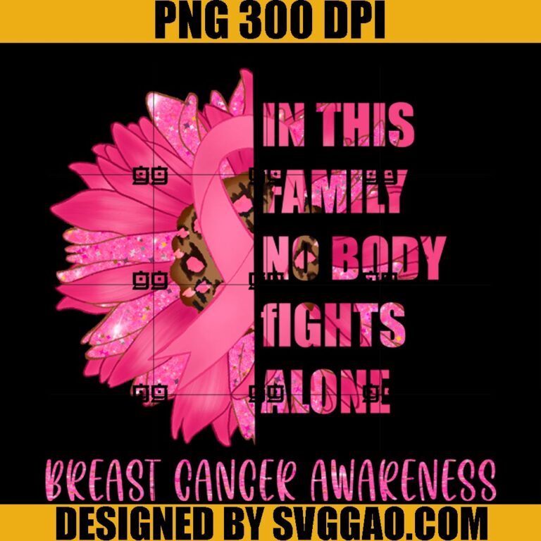 Breast Cancer Awareness Warrior Support PNG,Messy Bun PNG