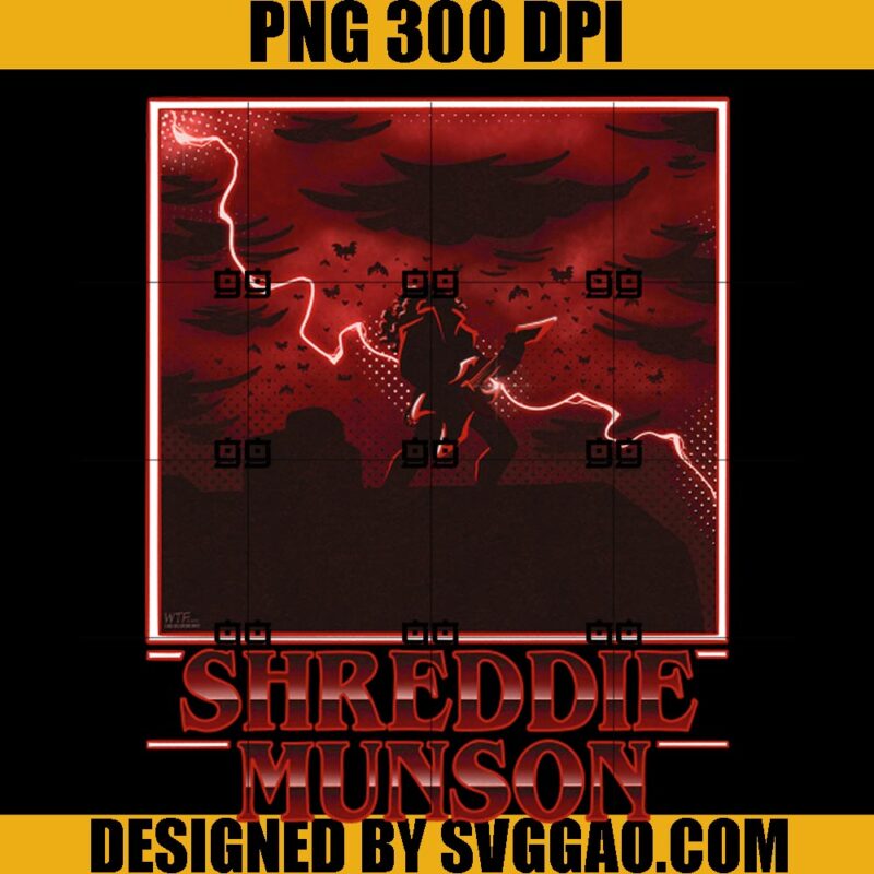 Shreddie Munson PNG, Hawkins PNG, Stranger Things PNG – SVGGAO