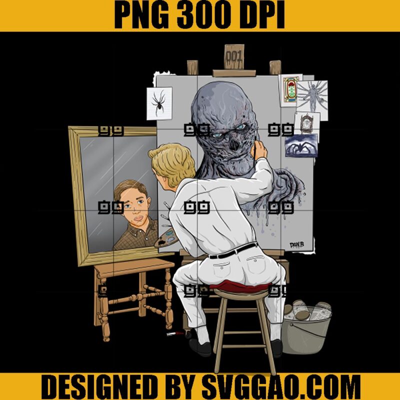 Henry's Portrait PNG, Vecna Stranger Things PNG