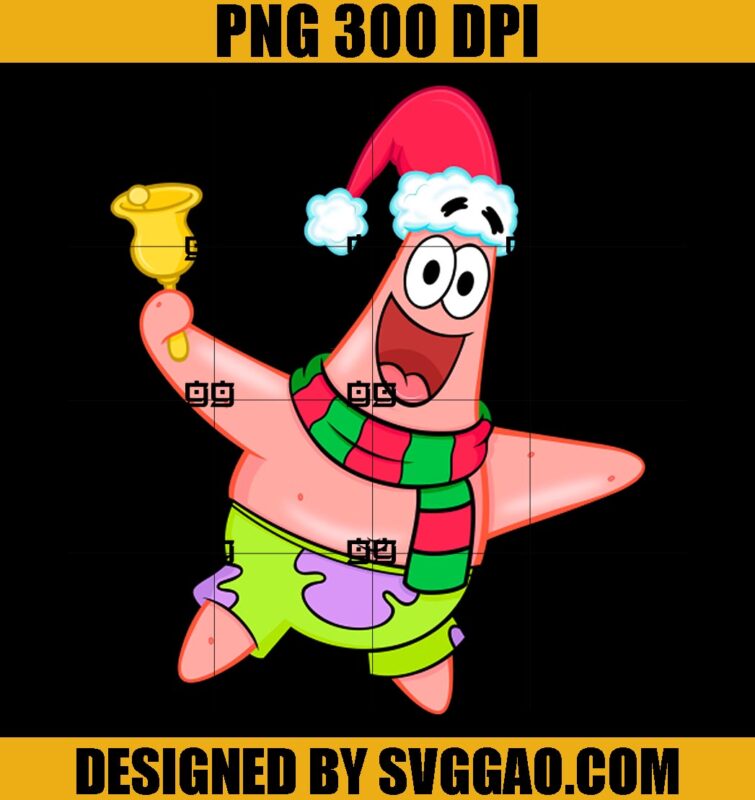 Patrick X'mas PNG, Christmas PNG